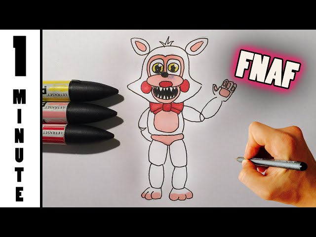 How To Draw Foxy Plushie Step By Step