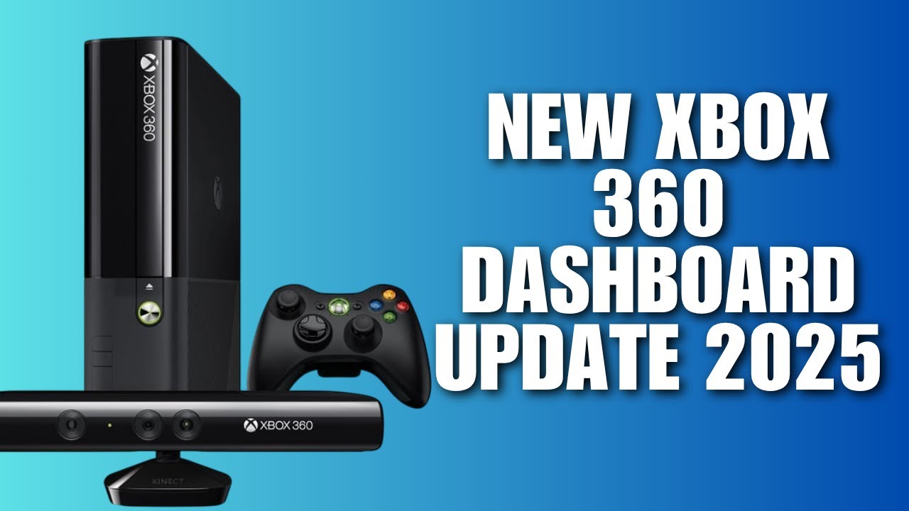 New Xbox 360 Dashboard Update 2025 News Youtube