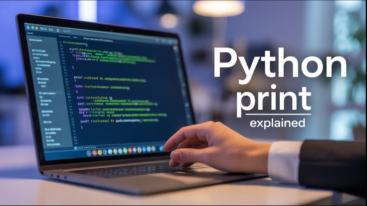 Python For Beginners 2 Your First Python Program Print Youtube