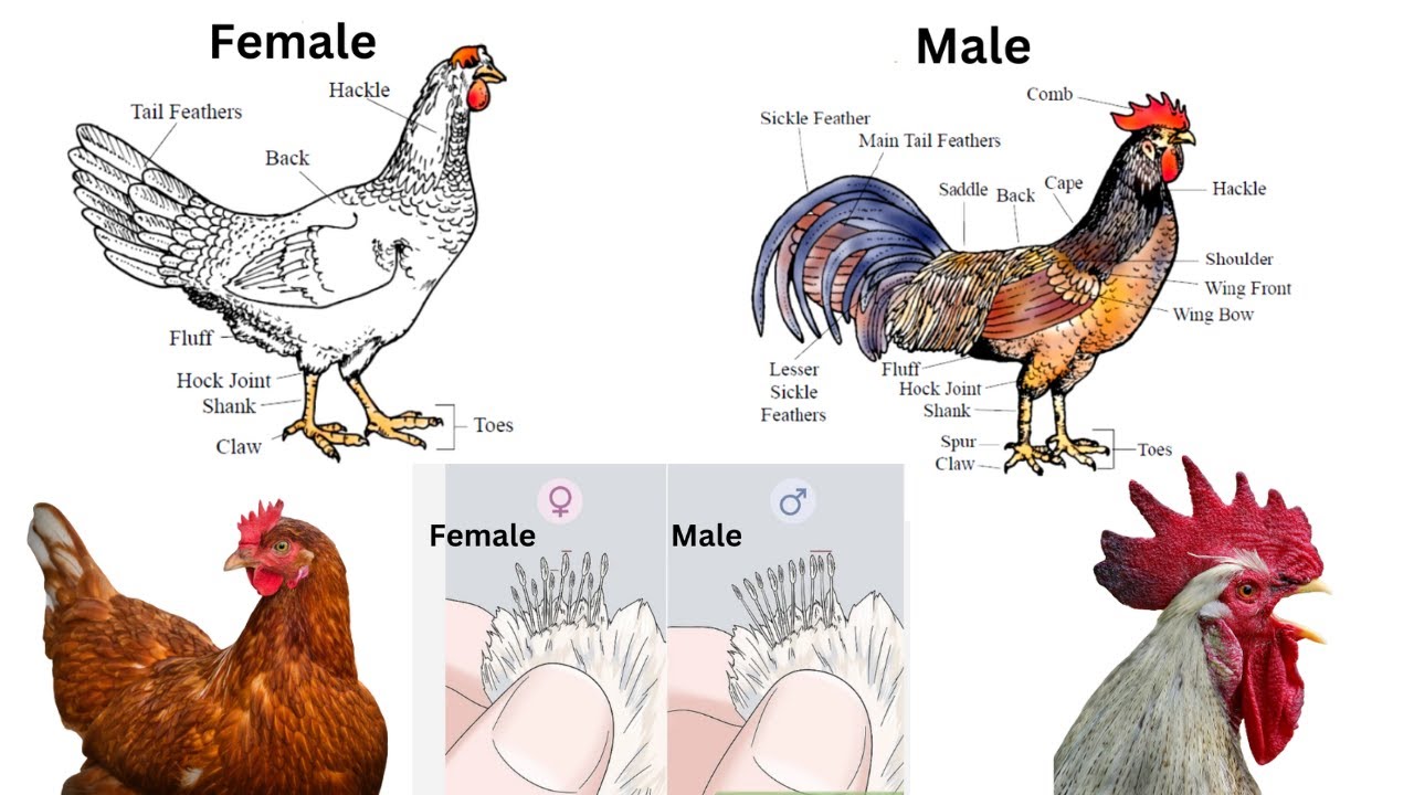 Difference Between A Male And Female Chick At Kenneth Bromley Blog