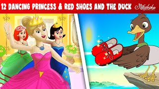 12 Princess With Dancing Red Shoes Bedtime Stories For Kids In