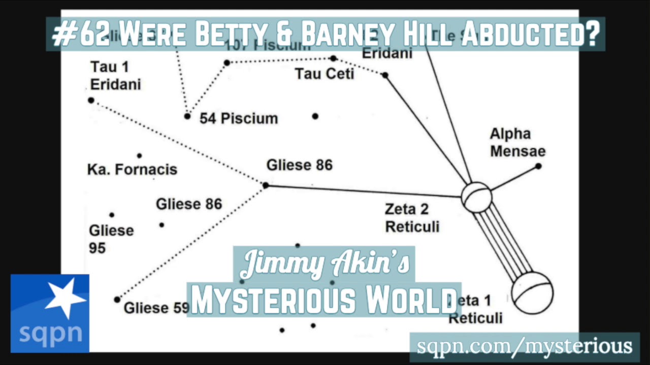 Betty And Barney Hill Star Chart Cabery