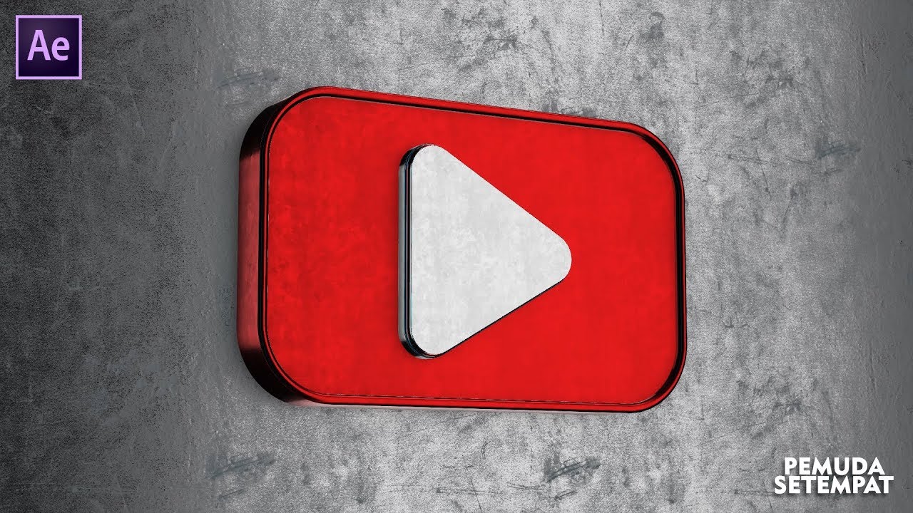 Animasi Logo 3d Youtube