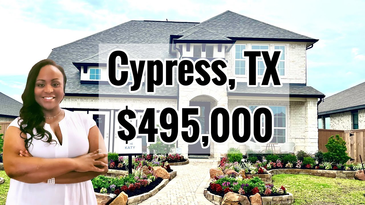 Model Home Tour Cypress Tx Houston Tx Real Estate Youtube