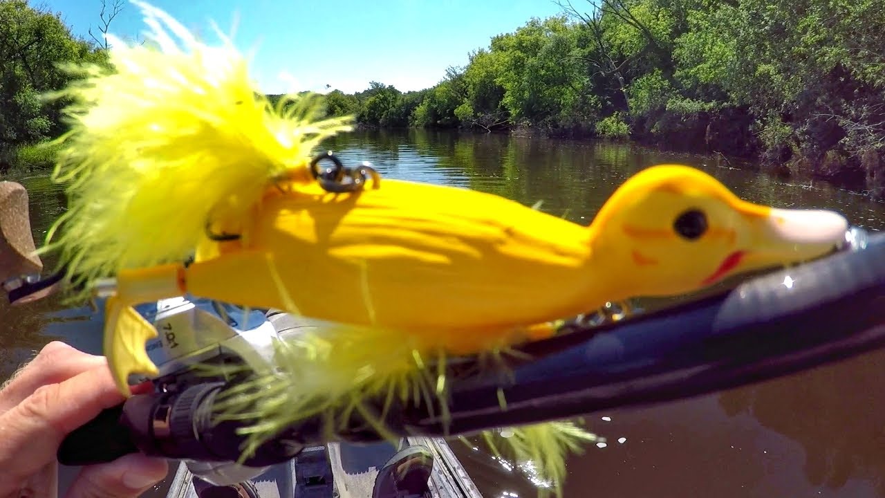 Fishing A Duck Lure For Monster Pike Youtube