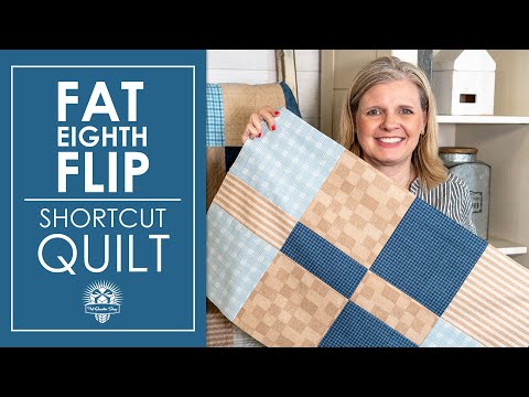 Fat Eighth Flip Quilt Tutorial Diy Joy