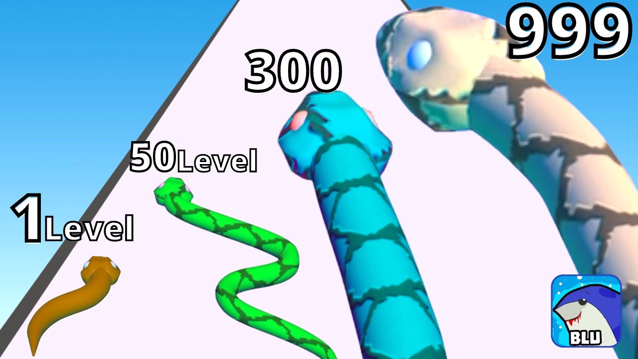 Colorful Snake Max Level Gameplay Walkthrough All Levels New