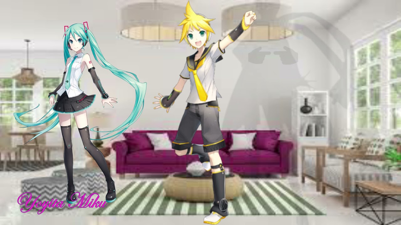 Talkloid Miku No Quiere Dejar Solo A Kaito Con Kagamine Len Youtube