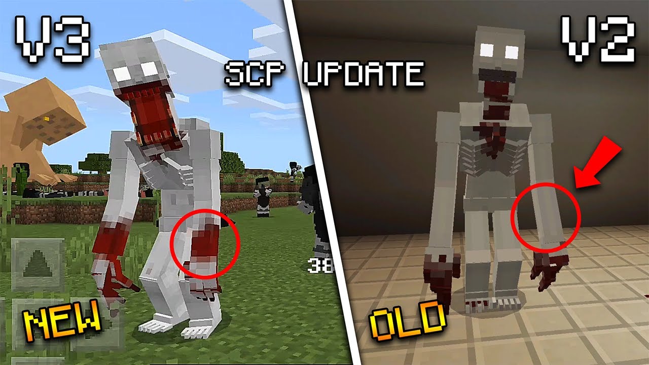 Minecraft Pe Update Baru Addon Scp 096 Scp Foundation Add On V3