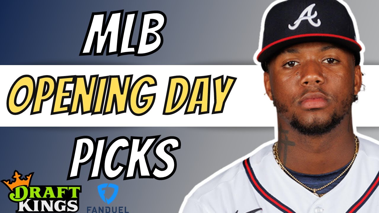 Draftkings Fanduel Mlb Dfs Picks Opening Day Youtube