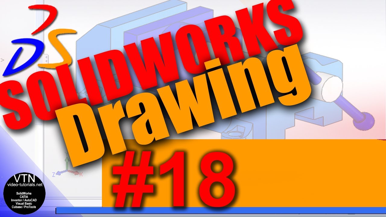 Solidworks Drawing 18 Edit Title Block Youtube
