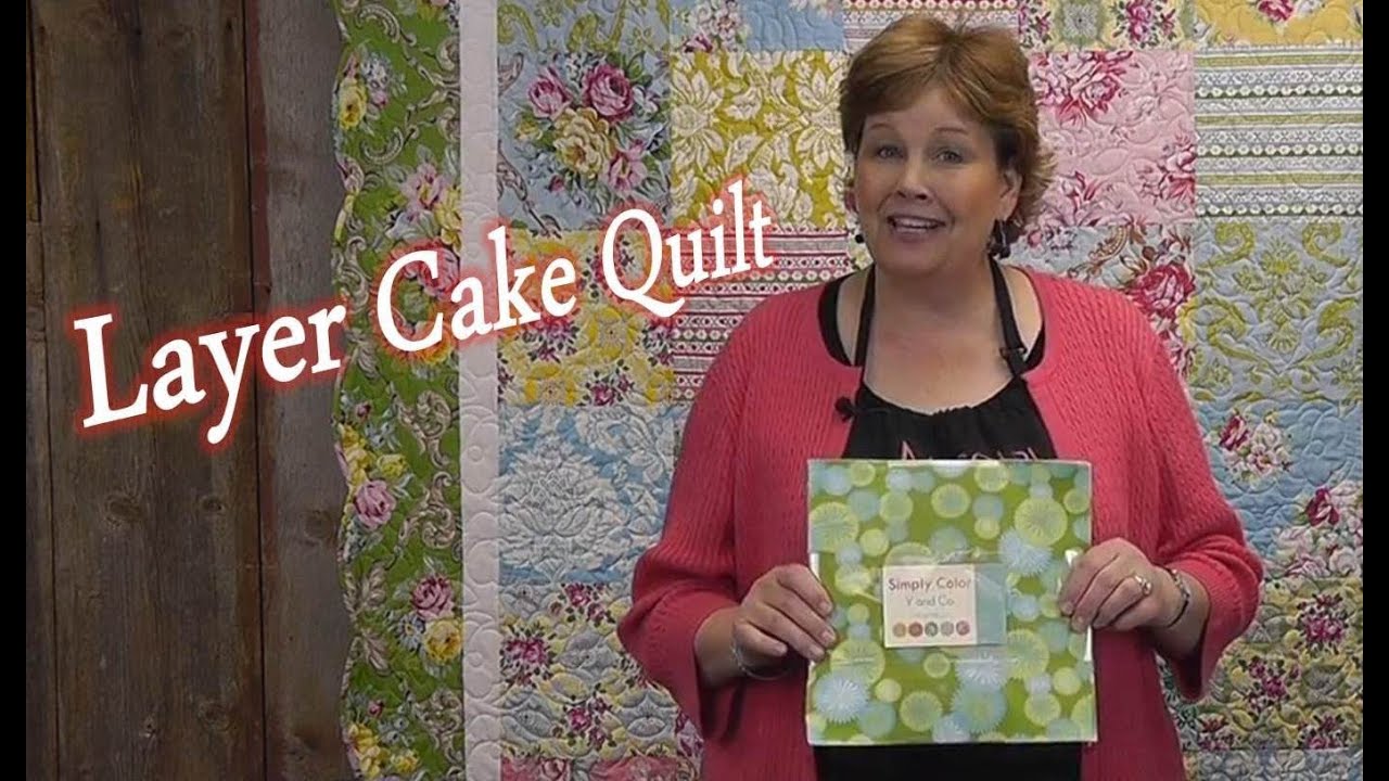 Layer Cake Quilt Quilting Made Simple Youtube
