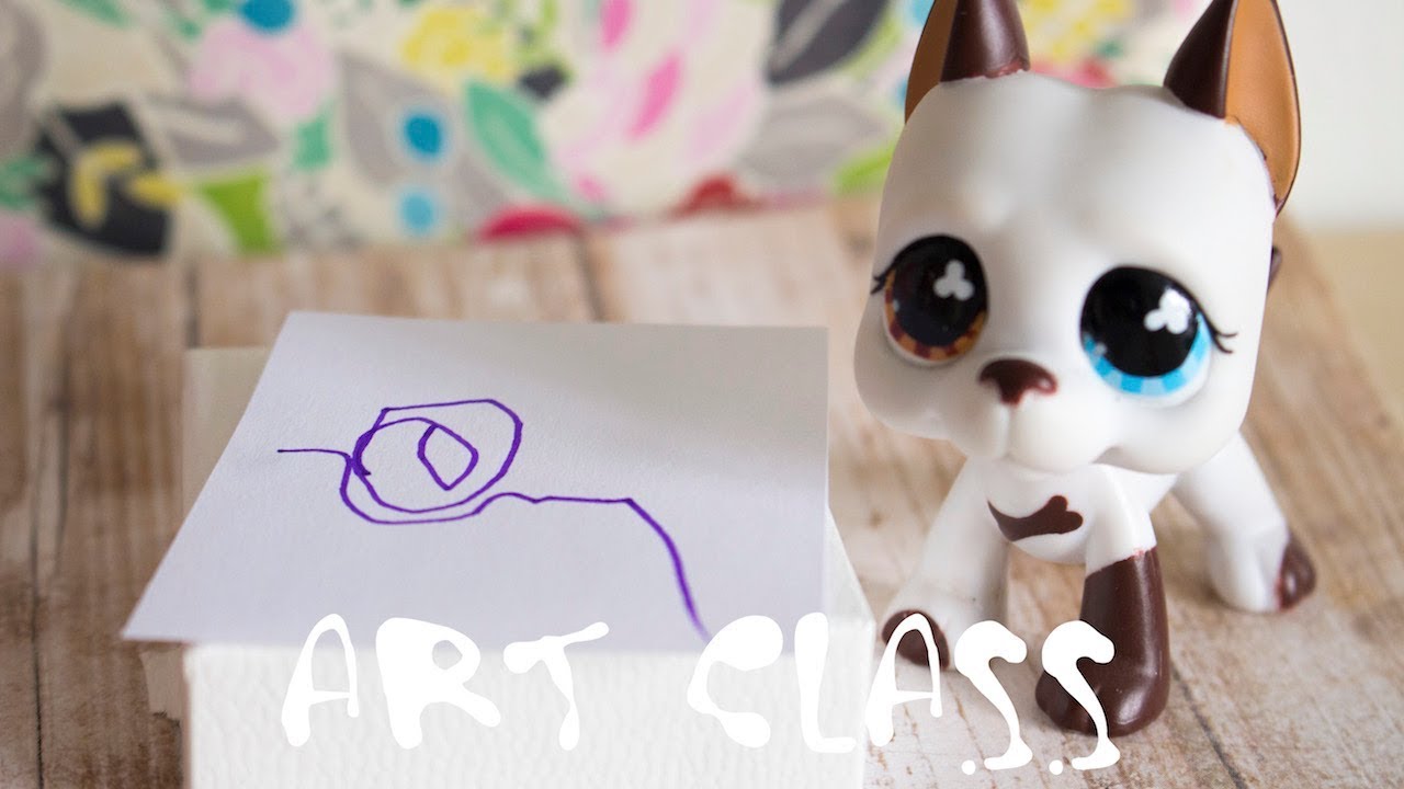 Lps Art Class Youtube