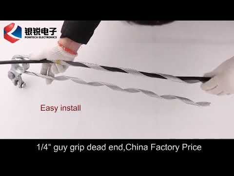 How To Install Preformed Grip From Sales Powtech Cn Youtube