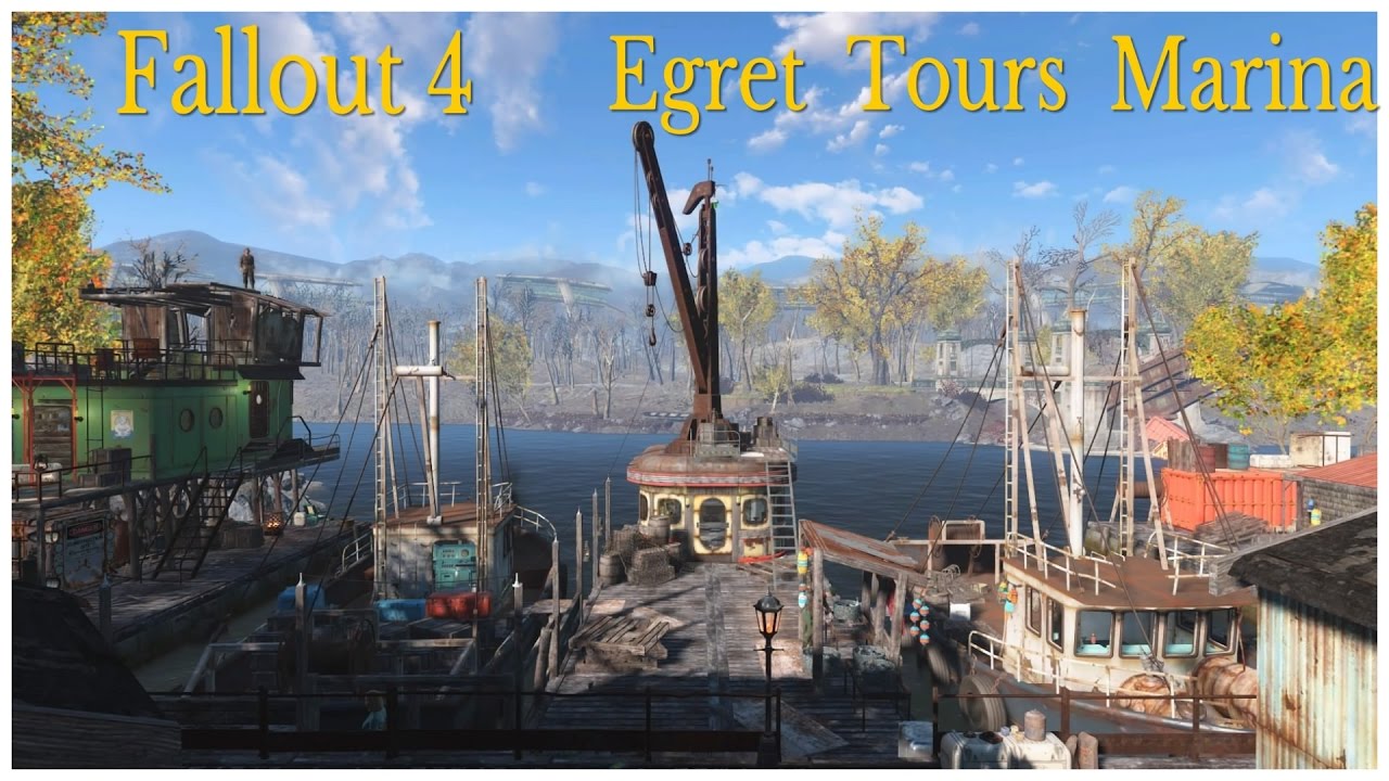 Fallout 4 Egret Tours Marina Youtube