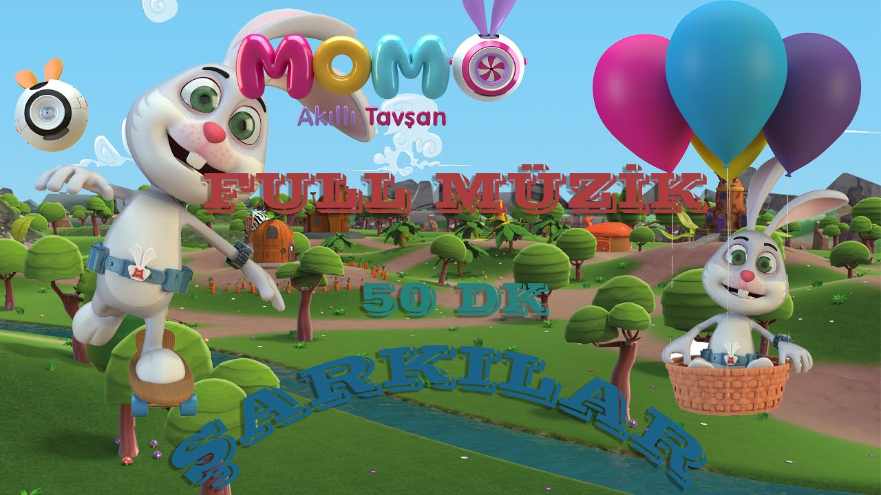 Akıllı Tavşan Momo 50 Dakika Ful Müzik Animasyon Youtube