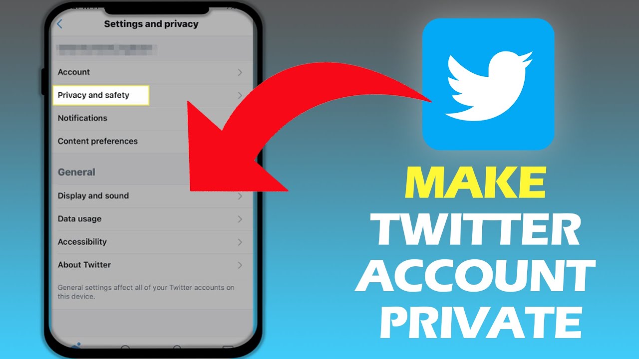 How To Make Twitter Account Private Easy Steps Youtube
