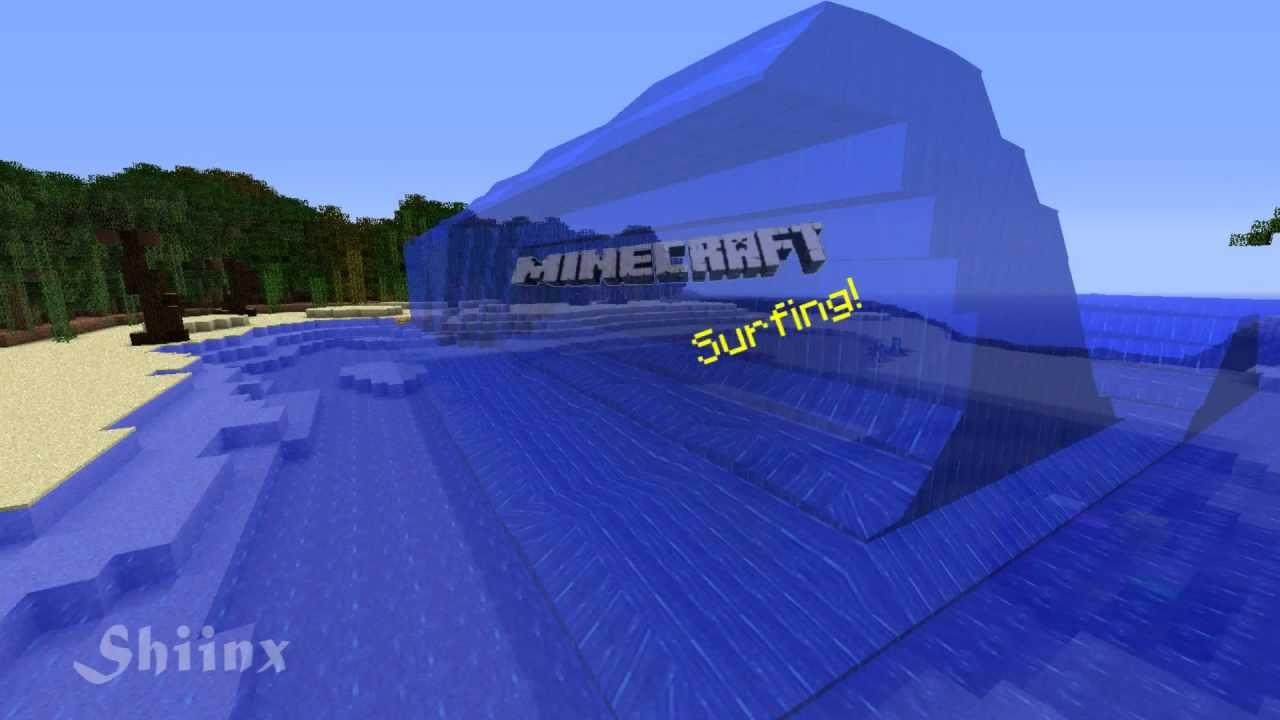 Surf On Minecraft Youtube