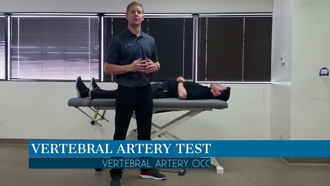Vertebral Artery Test Sitting Cervical Artery Dissection