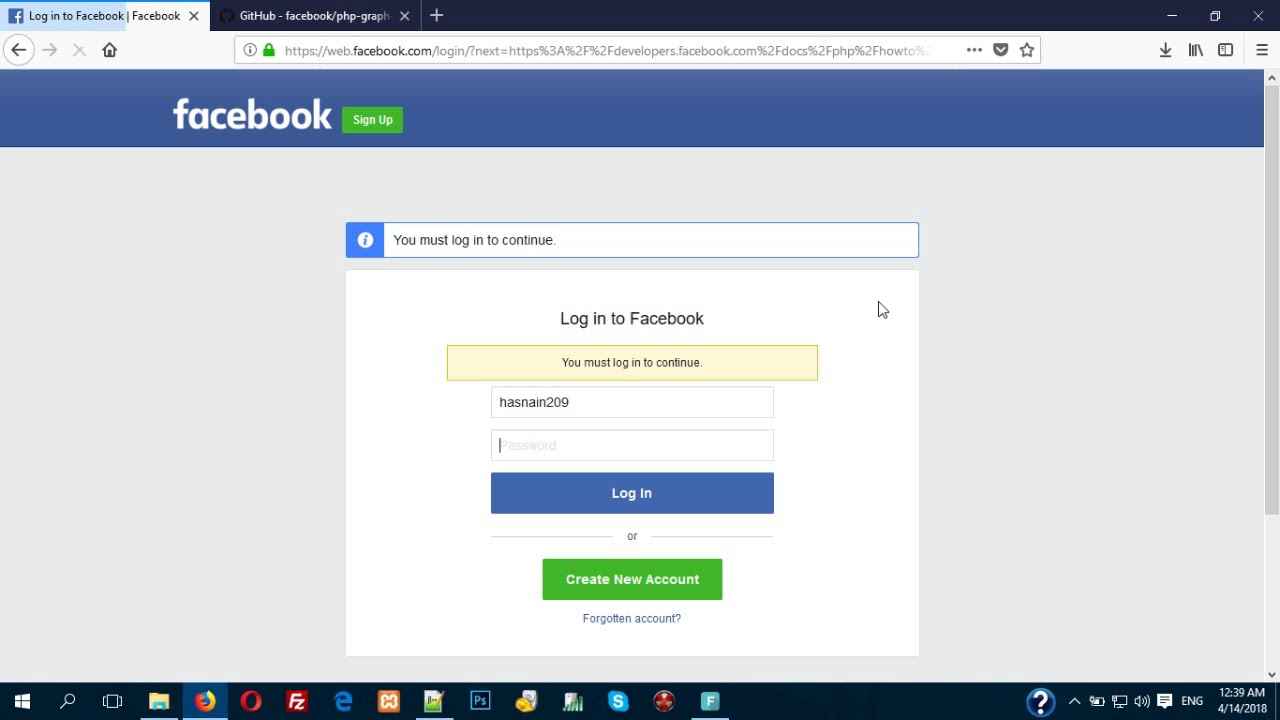 Facebook Application Development Tutorial With Graph Api And Php Sdk In