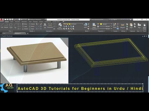 Autocad 3d Tutorials For Beginners 29 Youtube
