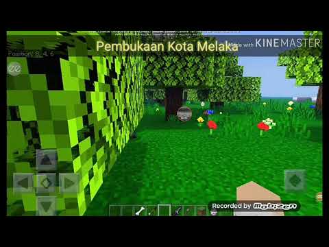 Pembukaan Kota Melaka Minecraft Youtube