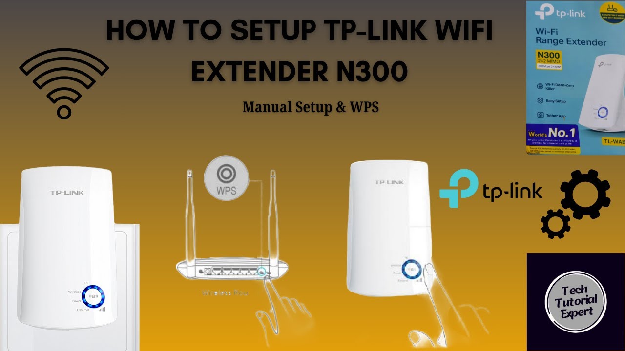 How To Set Up Tp Link Wifi Extender N300 Tp Link N300 Extender Setup