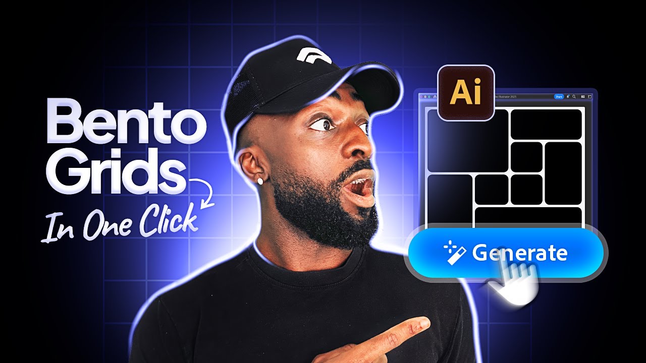 How To Create Bento Grids Fast In Illustrator Plugins Youtube