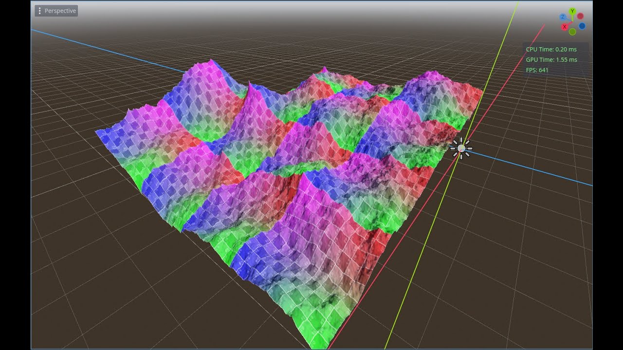 Diamond Square Algorithm Terrain Generation Using Gdscript Youtube