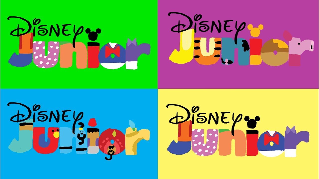 10 Unique Disney Junior Bumpers Logos Can You Name Each Show Youtube