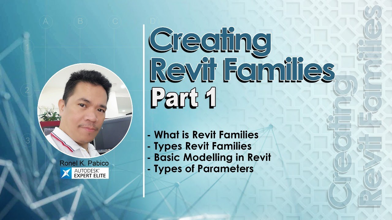 Creating Revit Families Part 1 Table Youtube