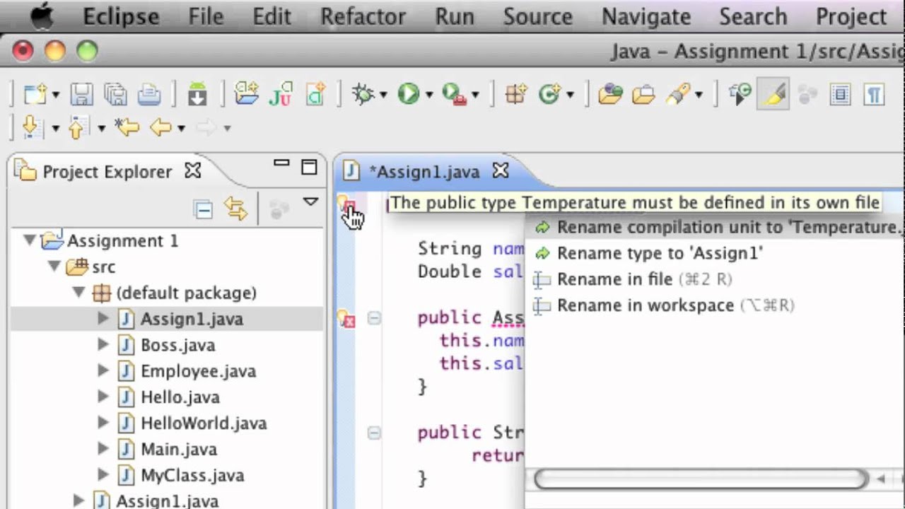 Oop In Java Lecture 3 Youtube