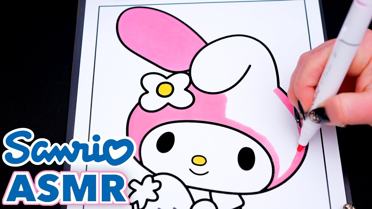 Hello Kitty My Melody Kuromi Coloring Pages Sanrio 50 Off