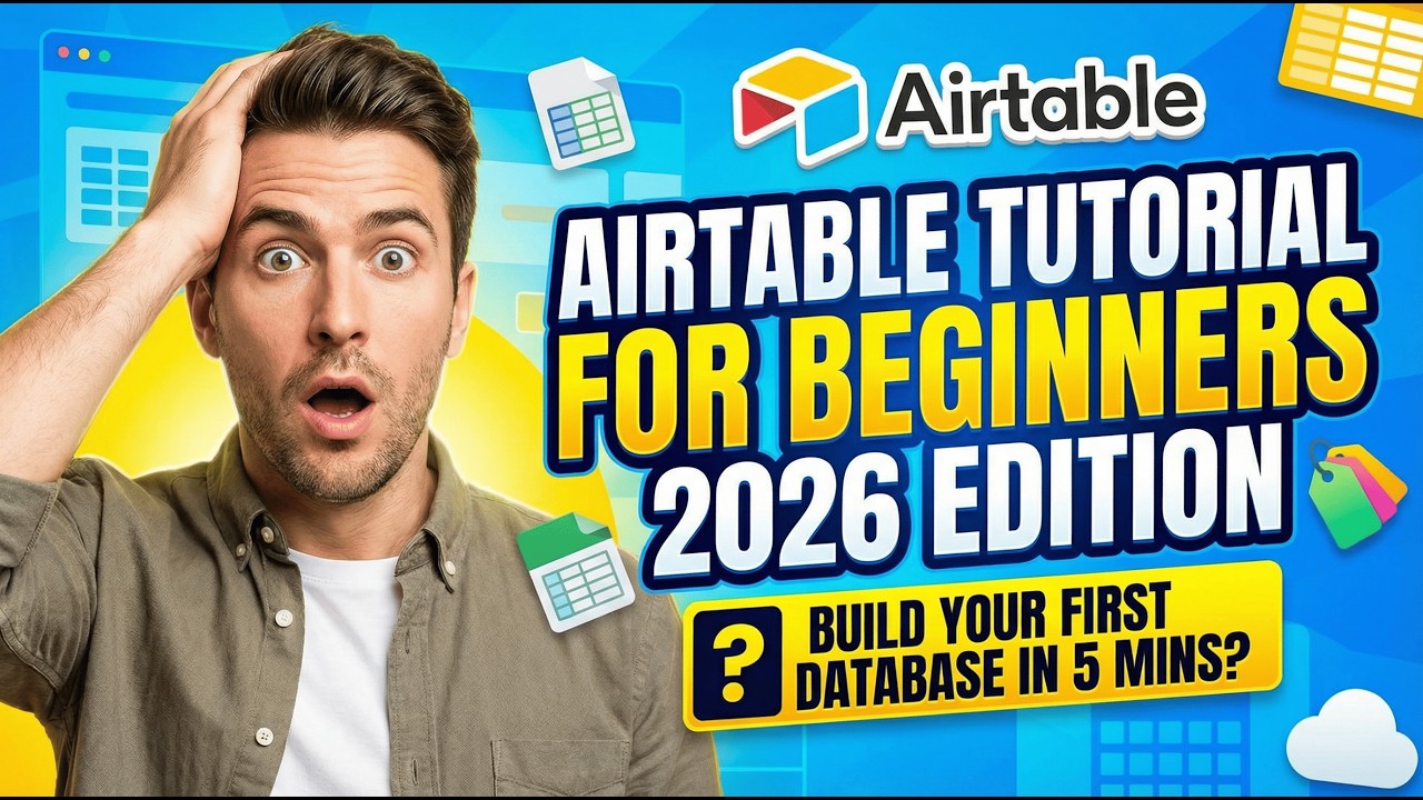 Airtable Tutorial For Beginners 2026 Easy Airtable Database Tables