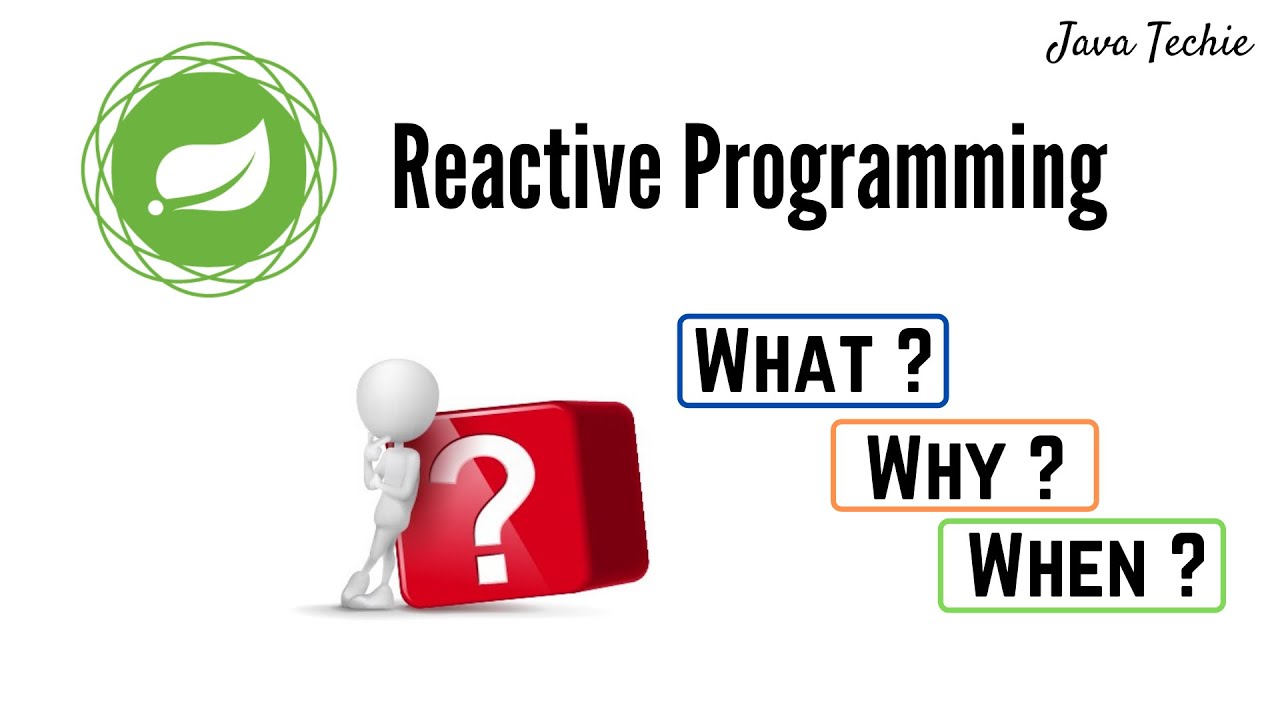 Spring Boot Introduction To Reactive Programming Javatechie Youtube