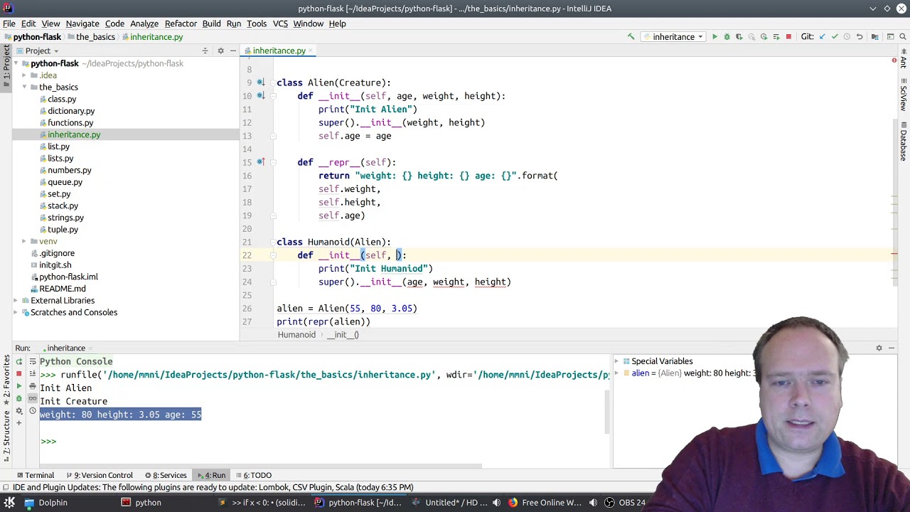 Python Multiple Inheritance Extend Multiple Classes Youtube