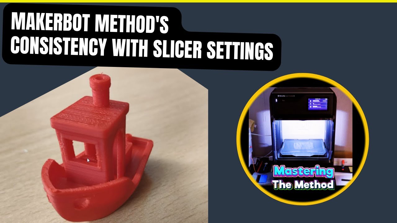 Makerbot Method S Consistency With Slicer Settings Mastering The