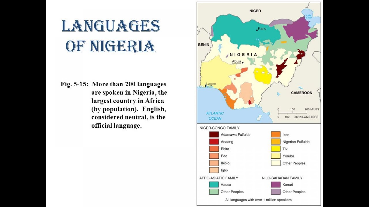 How Many Languages Are Spoken In Nigeria