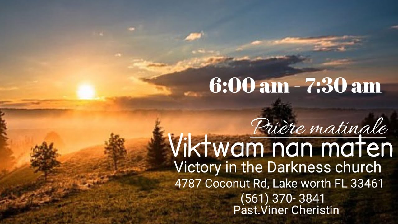 Priere Matinale Viktwam Nan Maten 02 Juin 2025 Pred Fenelson