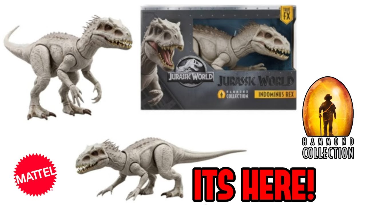 The Jurassic World Hammond Collection Indominus Rex Figure Is Ai Let