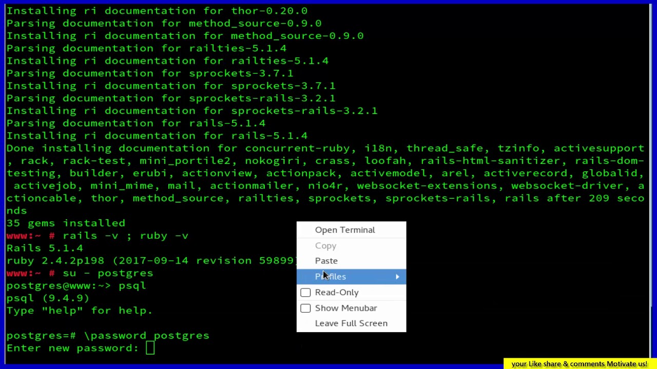 Postgresql In Rails At Ricky Payne Blog