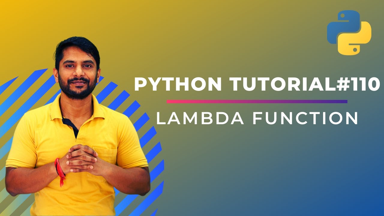 Lambda Function In Python In Hindi Youtube