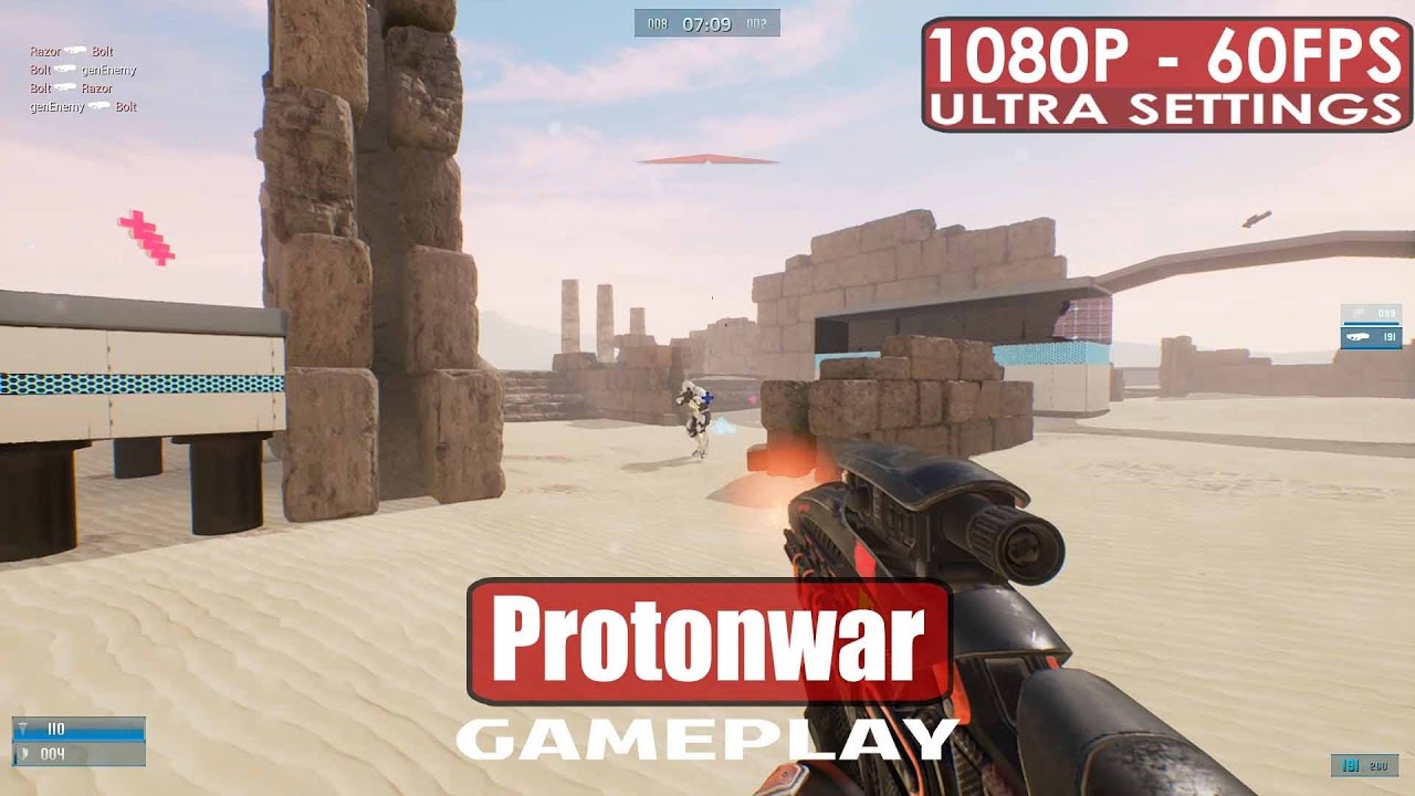 Protonwar Gameplay Pc Hd 1080p 60fps Youtube