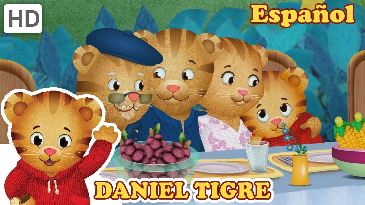 Daniel Tigre En Español Nos Encanta Decir Gracias Youtube