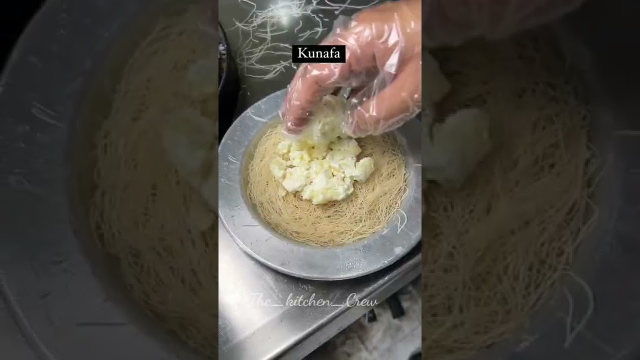 Kunefe (Knafeh) Recipe