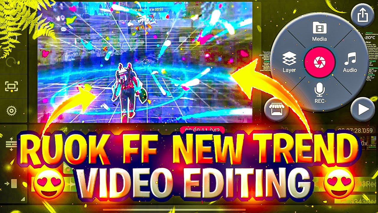 Make A Ruok Ff Videos Ruok Ff Video Editing Free Fire Montage
