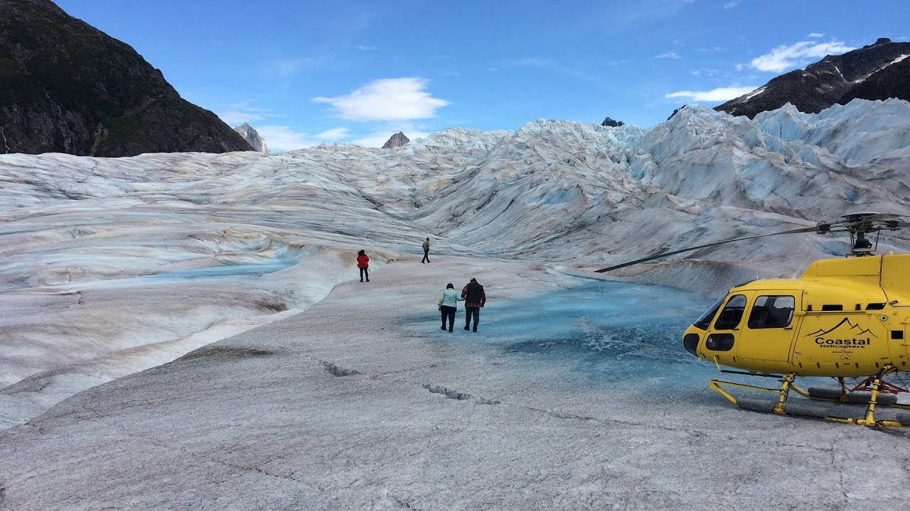 Helicopter Tour And Guided Icefield Walk In Juneau Alaska Youtube