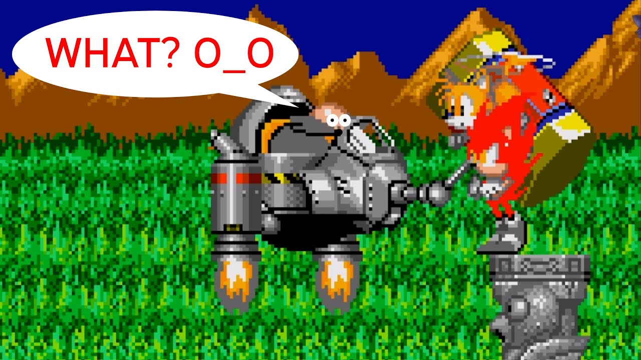 Fire Sonic Vs Eggman In Sonic 2 Sonic Hacks Gameplay Youtube
