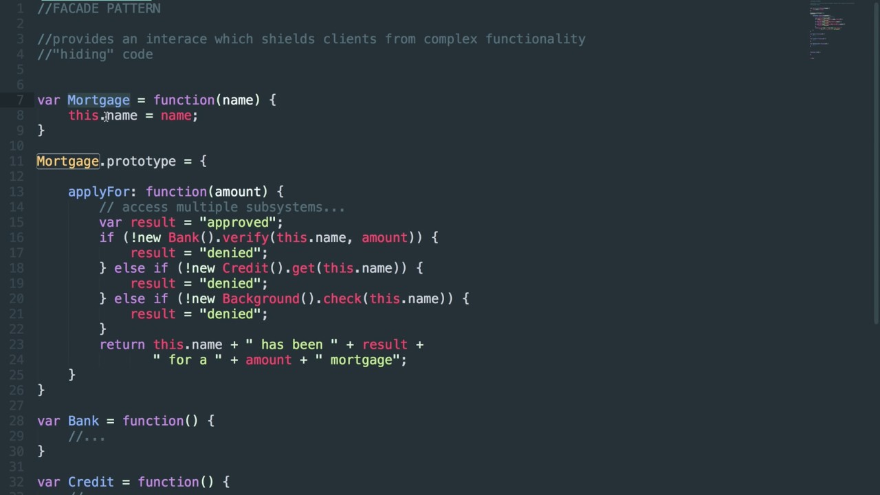 Design Patterns Javascript Facade Pattern Youtube