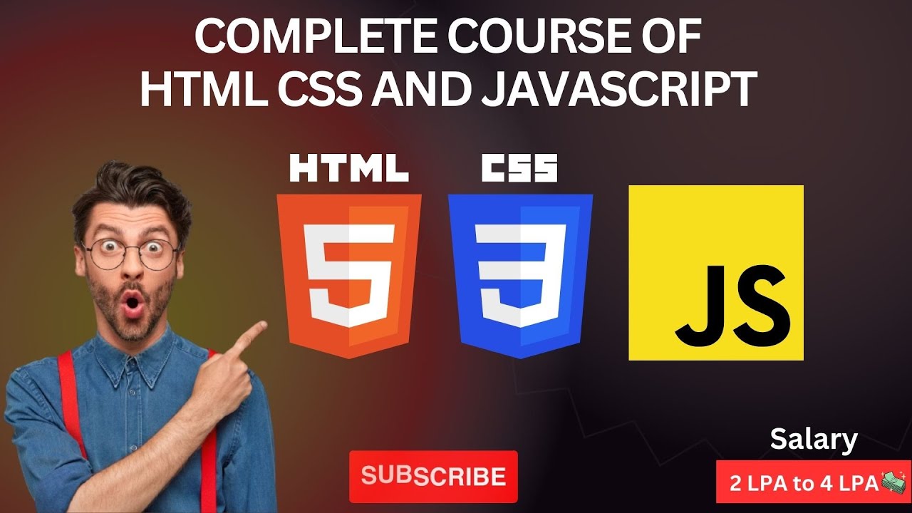 Complete Course Of Html Css Javascript Introduction Html Css
